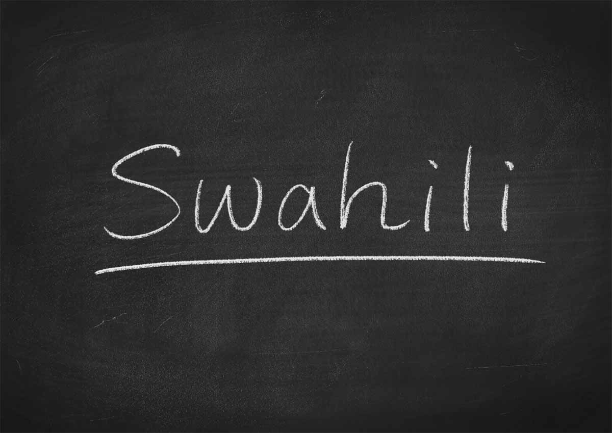 Alfabeto Suajili Beautifulafrica Swahili Swahili The Bantu Language Is